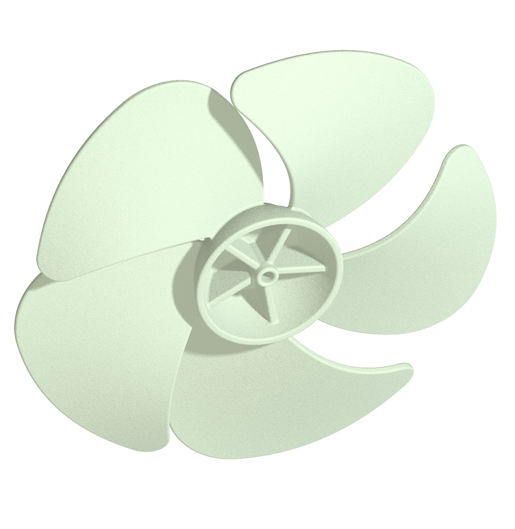 Ventilation Fan Blade 3D model 3D printable | CGTrader