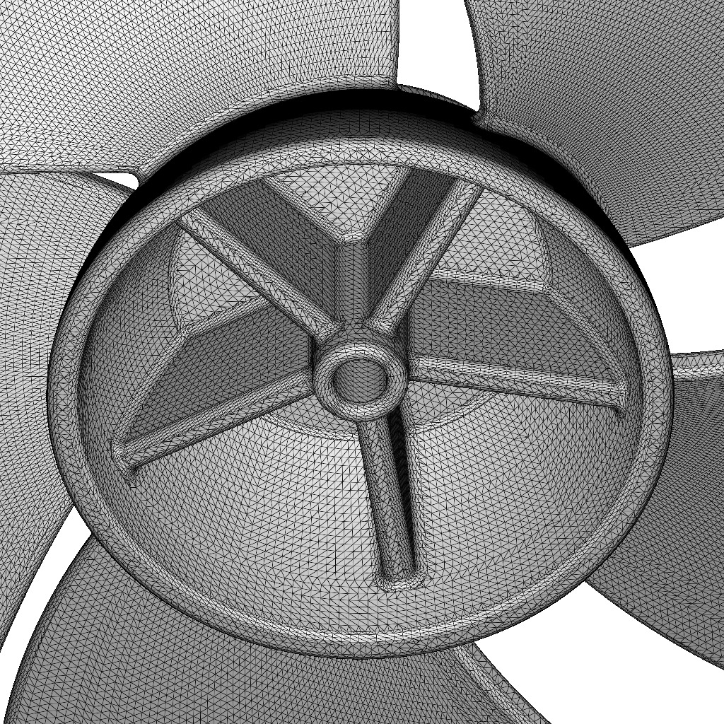 Ventilation Fan Blade 3D model 3D printable | CGTrader