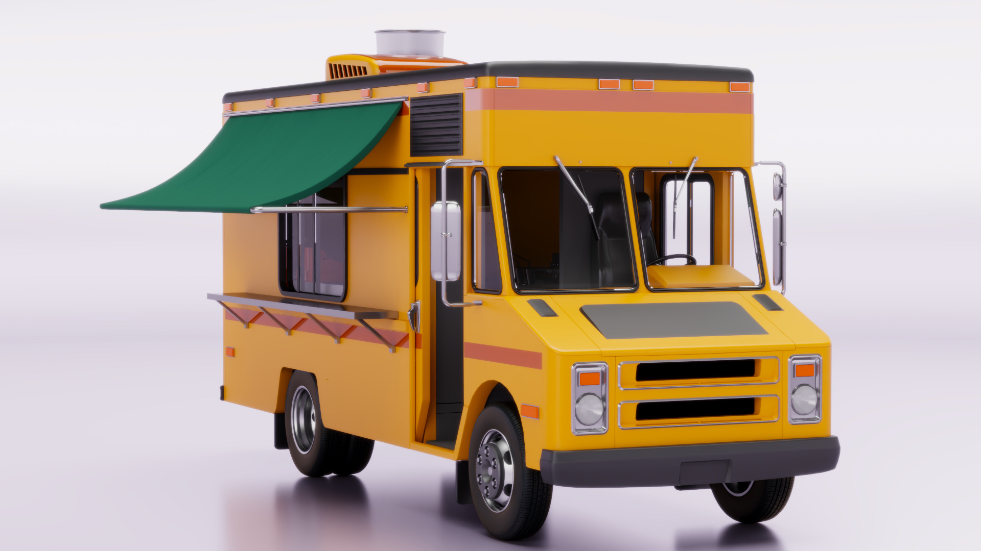 Food Truck 3D model 3D printable | CGTrader