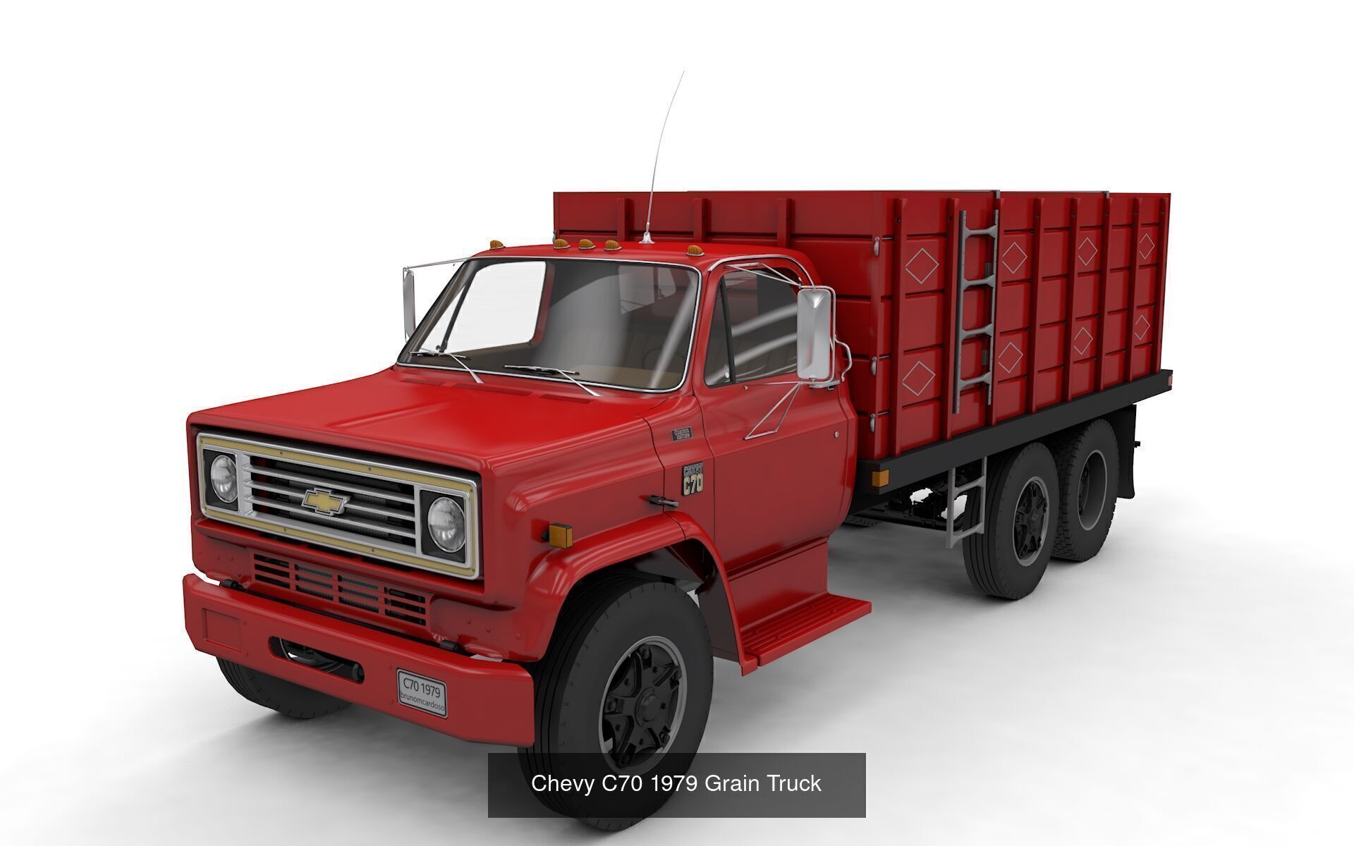 Chevy C60 and C70 Series Trucks 3D Model Collection | CGTrader