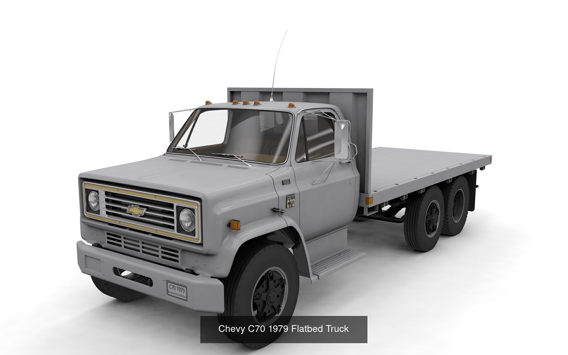 Chevy C60 and C70 Series Trucks 3D Model Collection | CGTrader