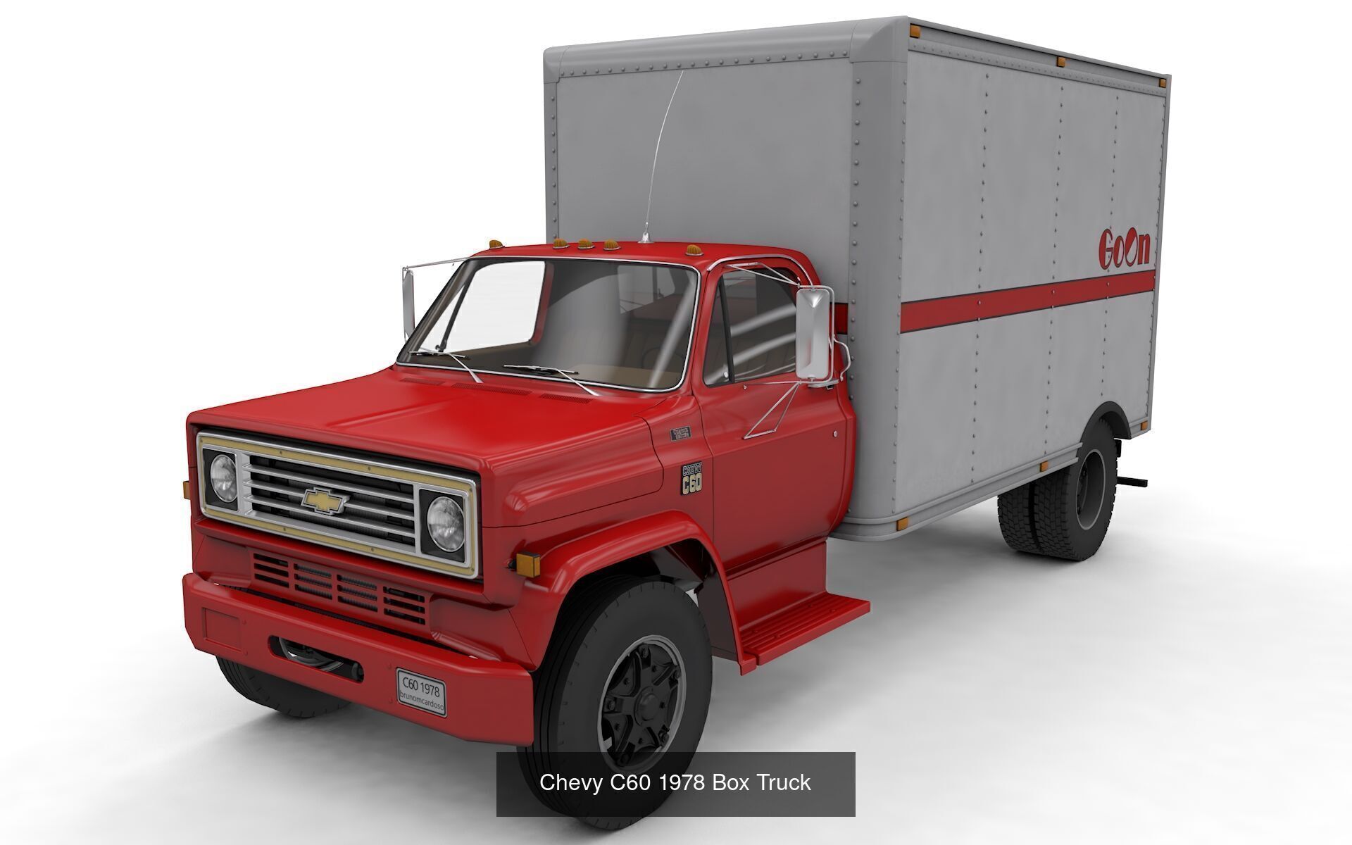Chevy C60 and C70 Series Trucks 3D Model Collection | CGTrader
