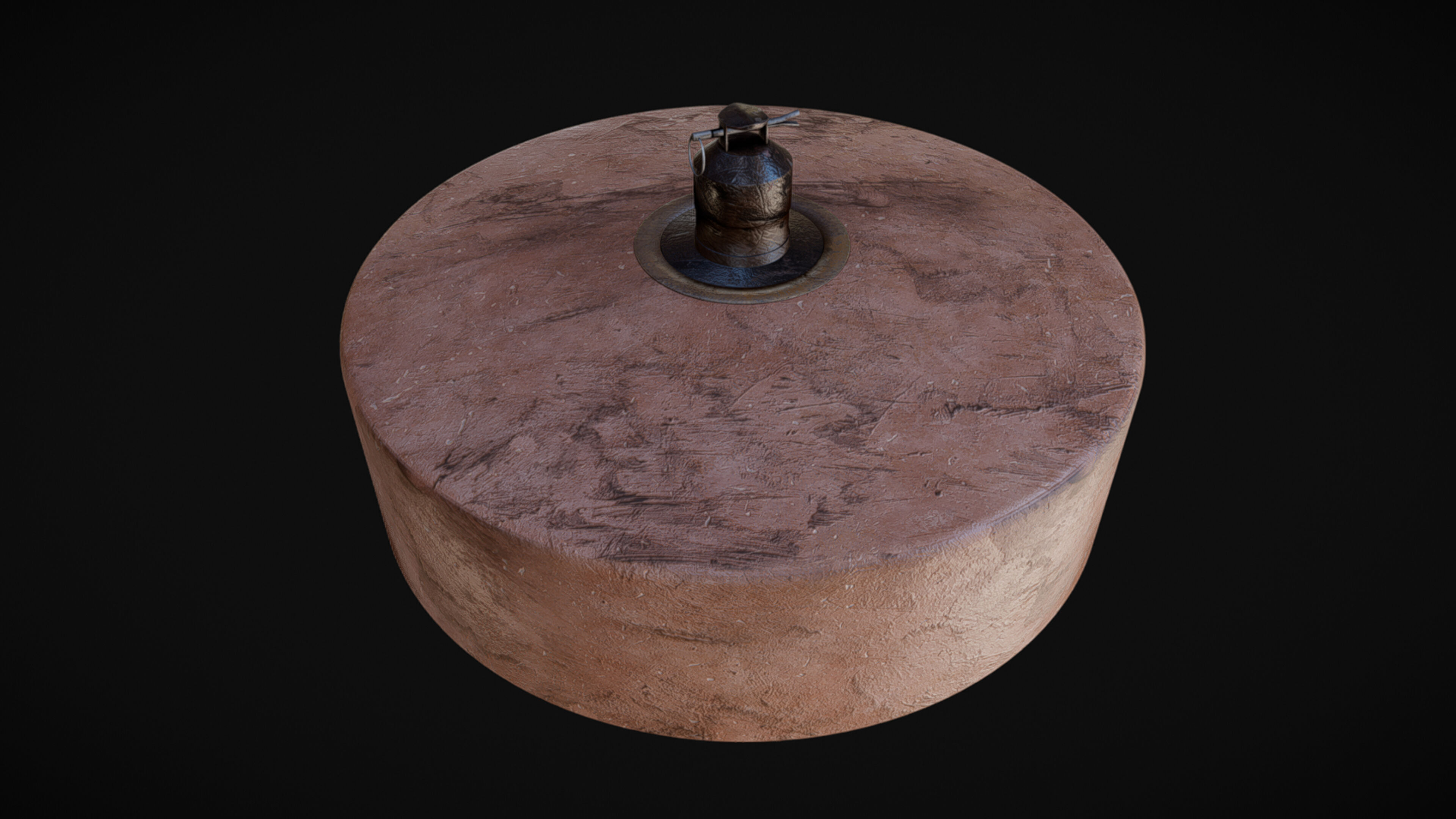 Japanese Type 3 Anti-Tank Mine 3D model | CGTrader