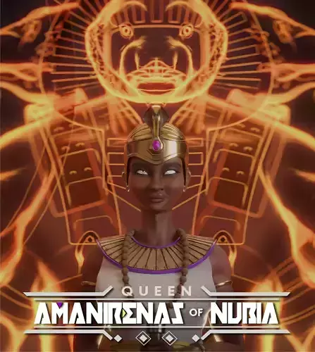 QUEEN AMANIRENAS 3D free 3D model rigged | CGTrader