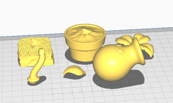 Plants vs Zombies Peashooter - Model for 3d printing STL OBJ FBX 3D model 3D printable | CGTrader