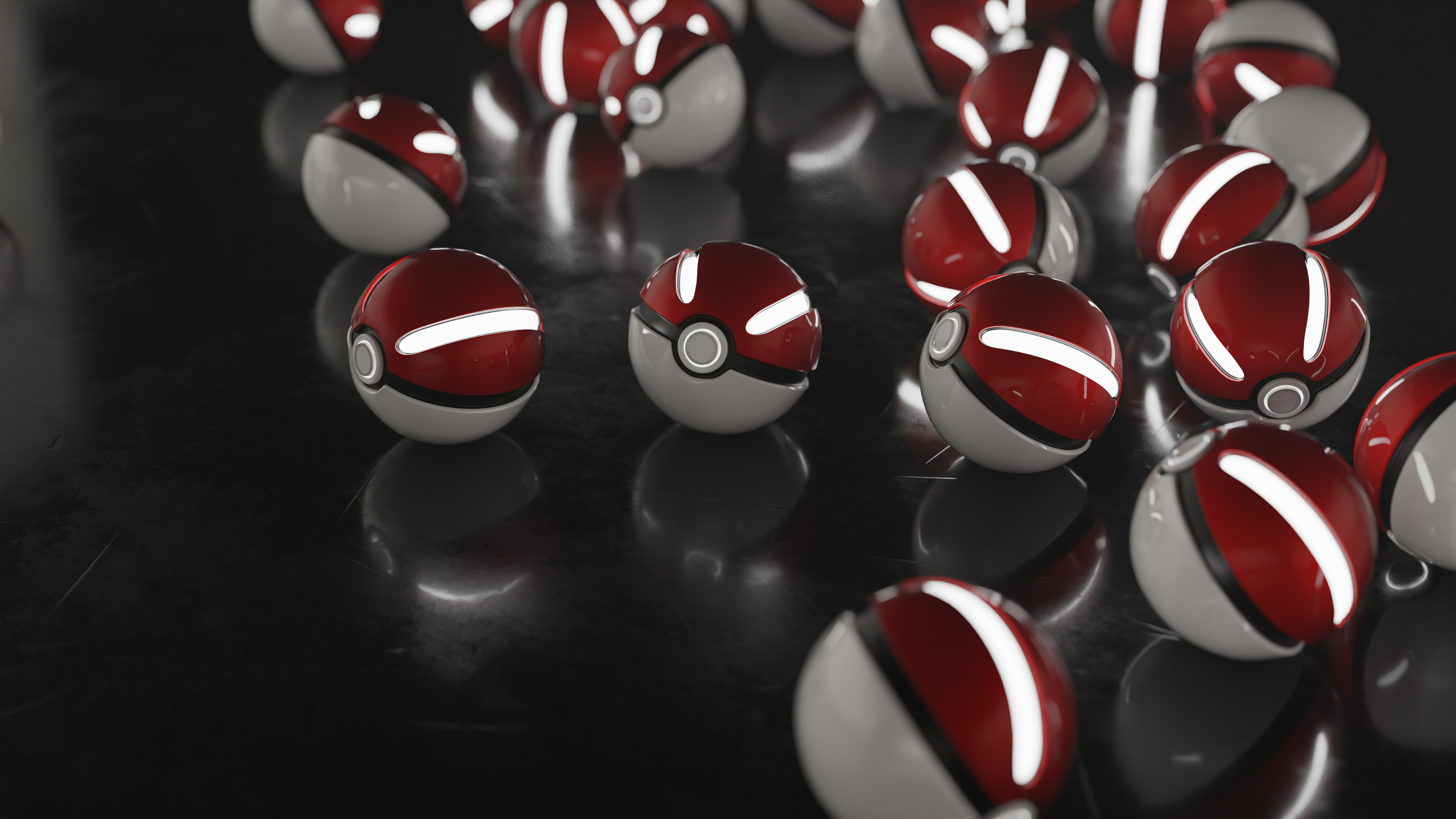 Pokemon Pokeball Open and Closed 3D model | CGTrader