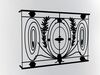 Paris vintage balcony railing 3D model | CGTrader