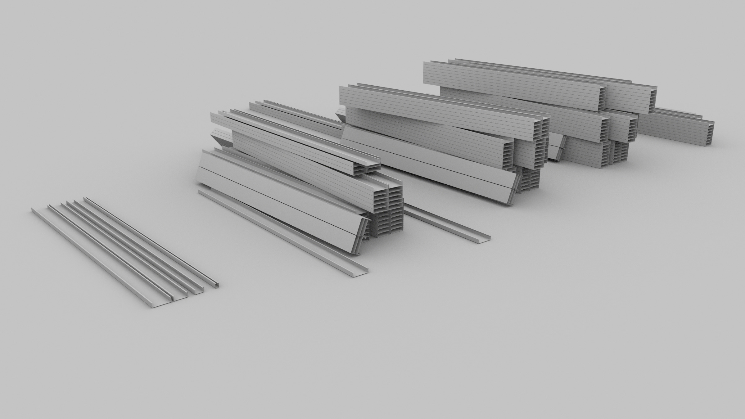 Construction Steel Framing 3D model | CGTrader