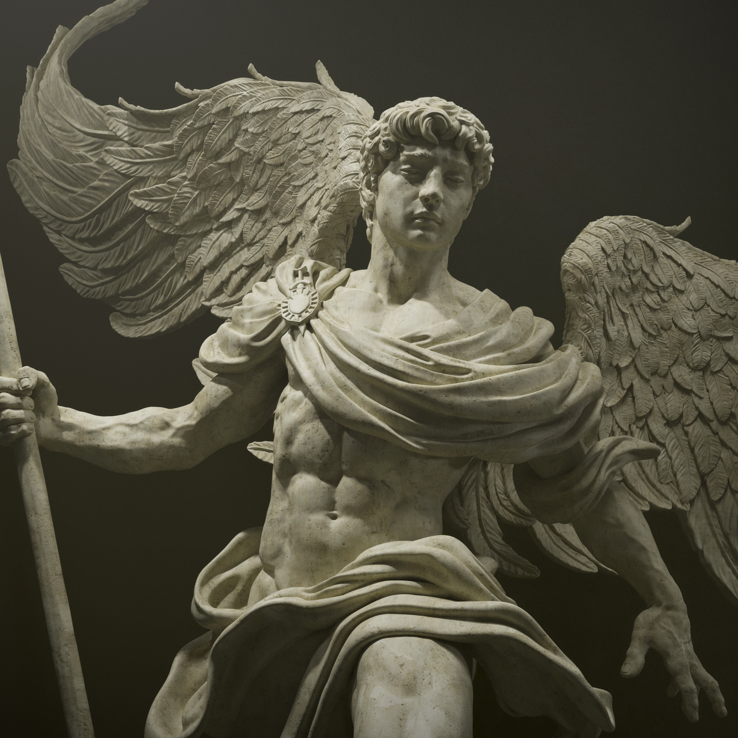 Archangel Michael 3D Print 3D model 3D printable | CGTrader