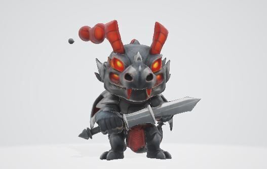 Fantasy Knight Characters Set Unique 3D Models Games Animations free VR ...