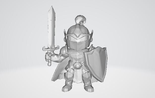 Fantasy Knight Characters Set Unique 3D Models Games Animations free VR ...