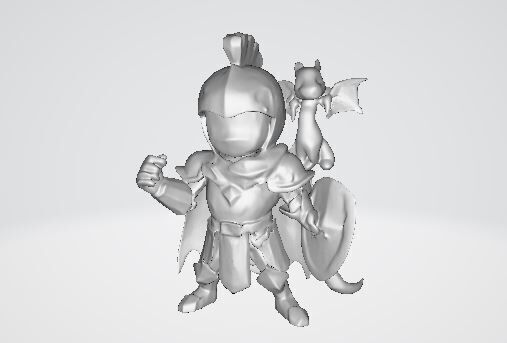 Fantasy Knight Characters Set Unique 3D Models Games Animations free VR ...