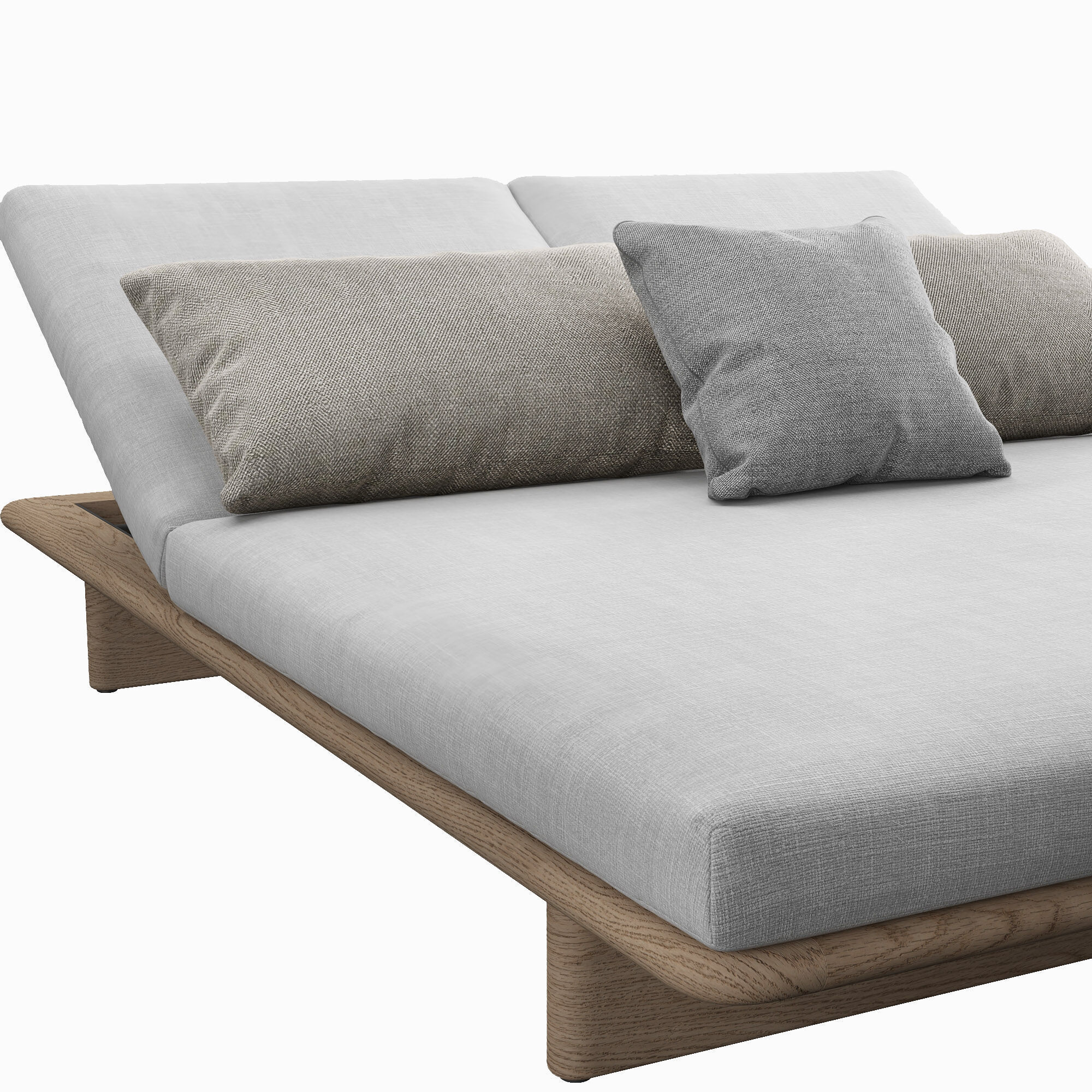 Kettal Custom Double Sunbed 3D model | CGTrader