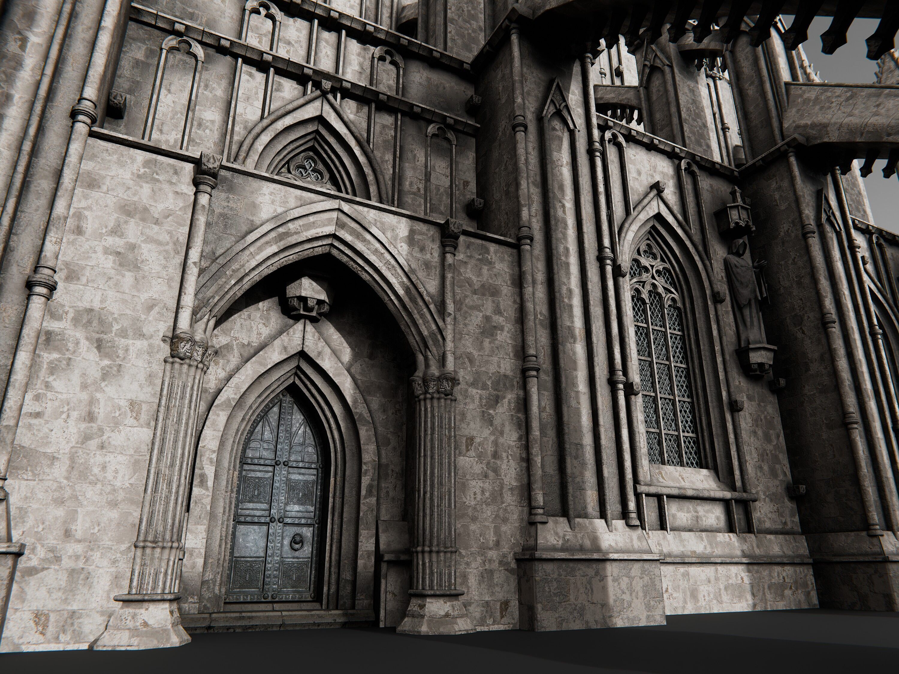 Gothic Cathedral 3D model | CGTrader