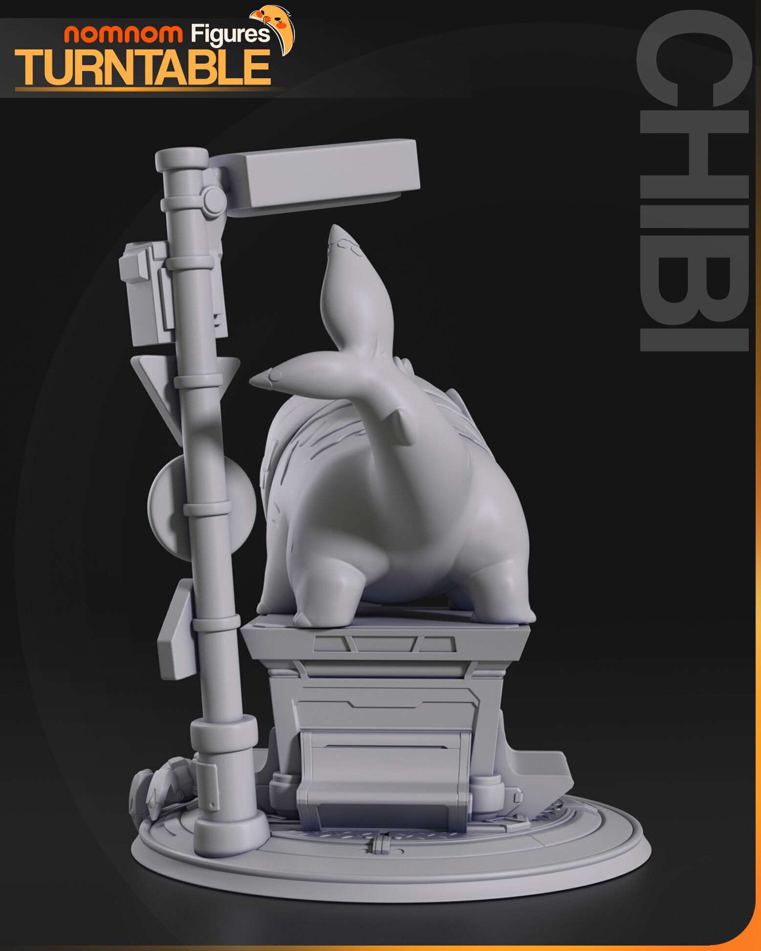 Chibi Jeff - Marvel Rivals 3D model 3D printable | CGTrader