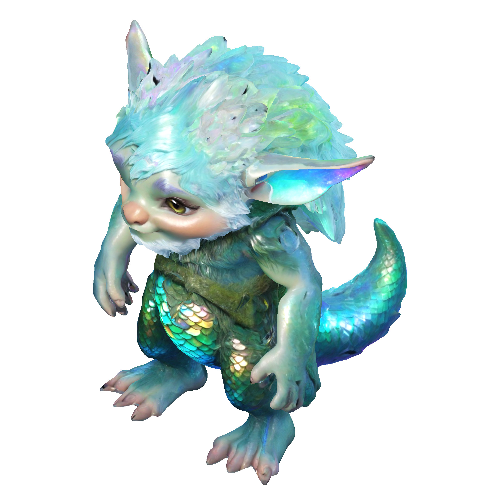 Aqua Forest Sprite 3D model 3D printable | CGTrader