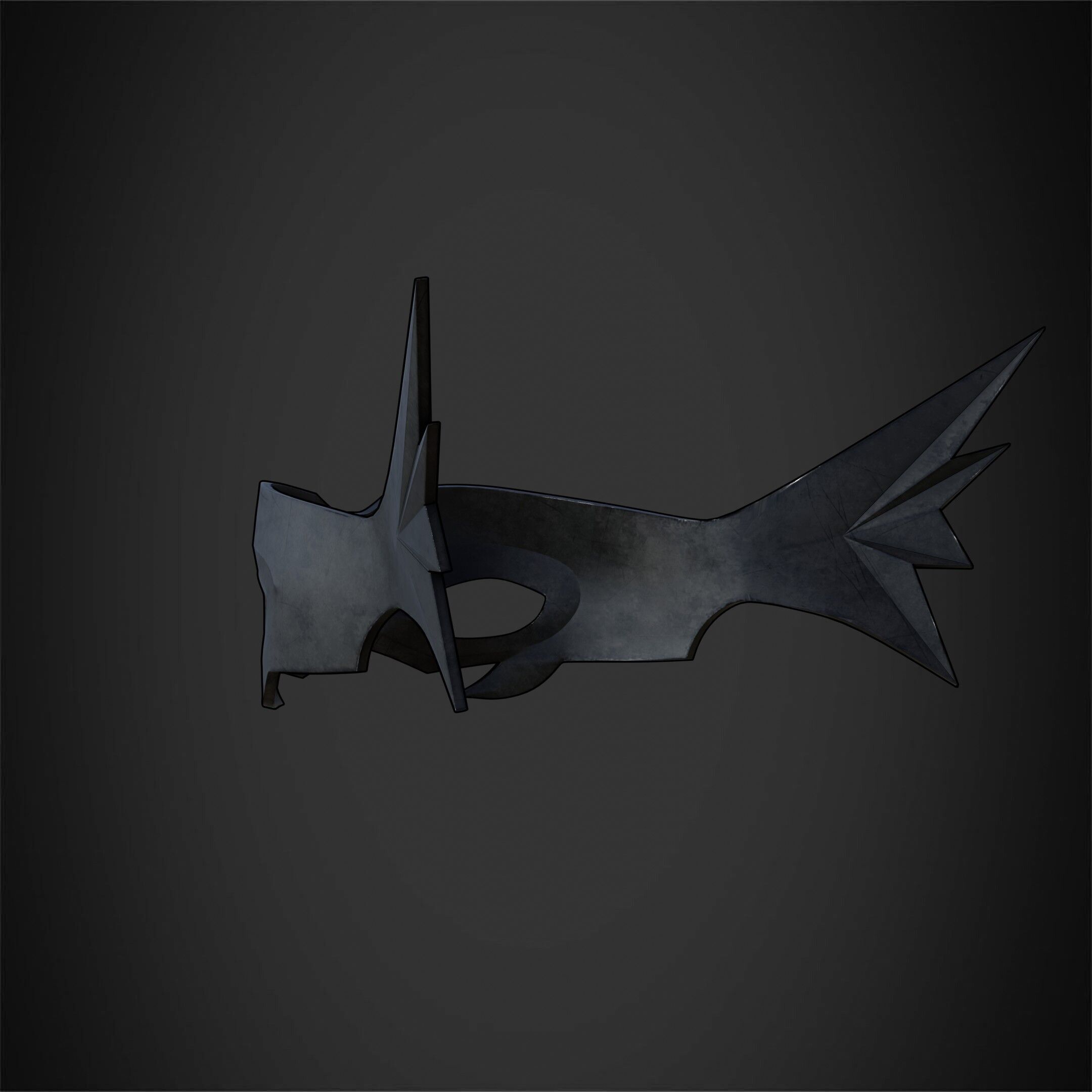 My Hero Academia Bakugo Mask for Cosplay 3D model 3D printable | CGTrader