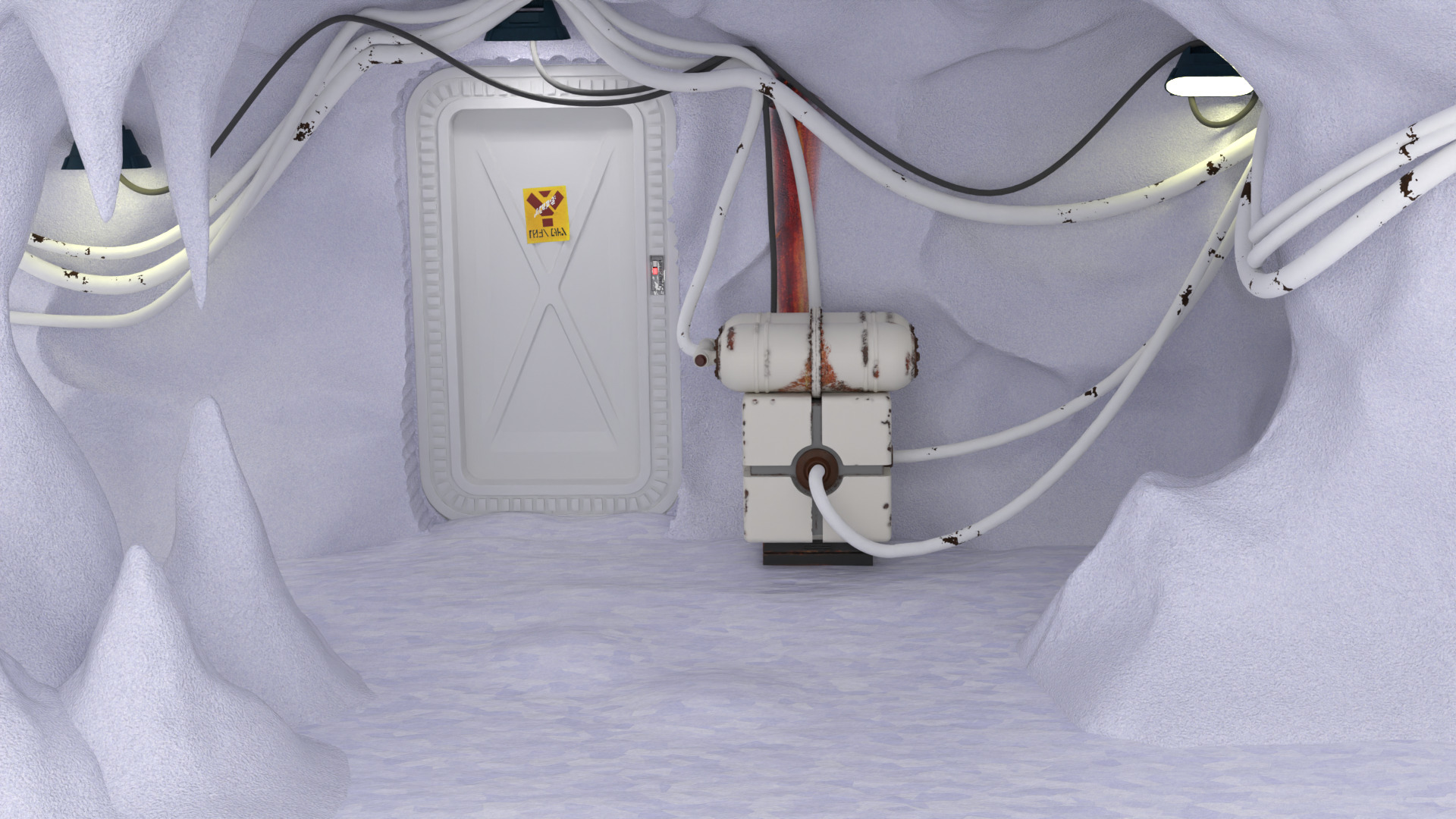 Echo Base Set 1 Wampa Trap door 1-12 scale Blackseries 3D model 3D ...