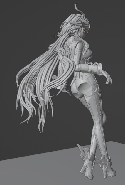 Genshin impact - Mavuika - 3D model 3D printable | CGTrader