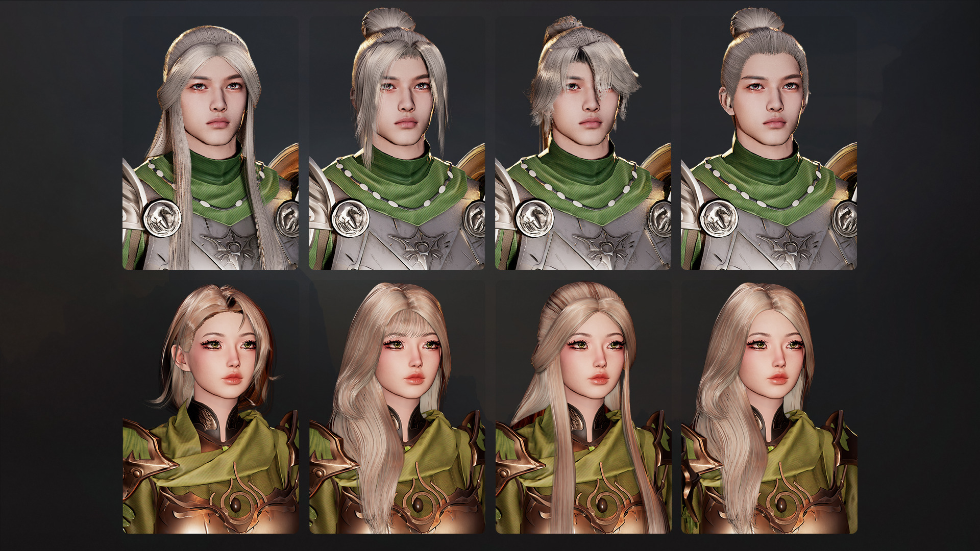 3D model MMORPG Champion Archers - Medieval Fantasy Modular Character ...