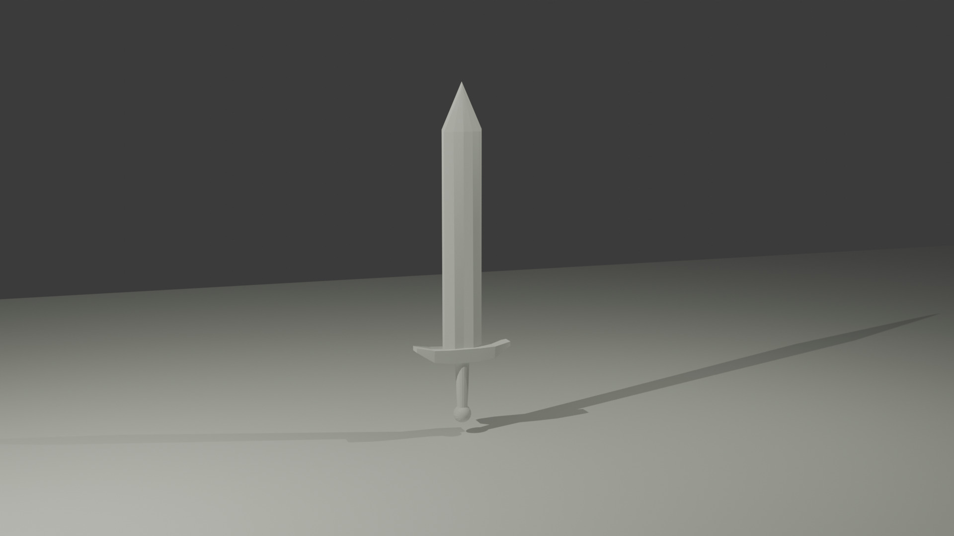Basic Beginner Sword free VR / AR / low-poly 3D model | CGTrader