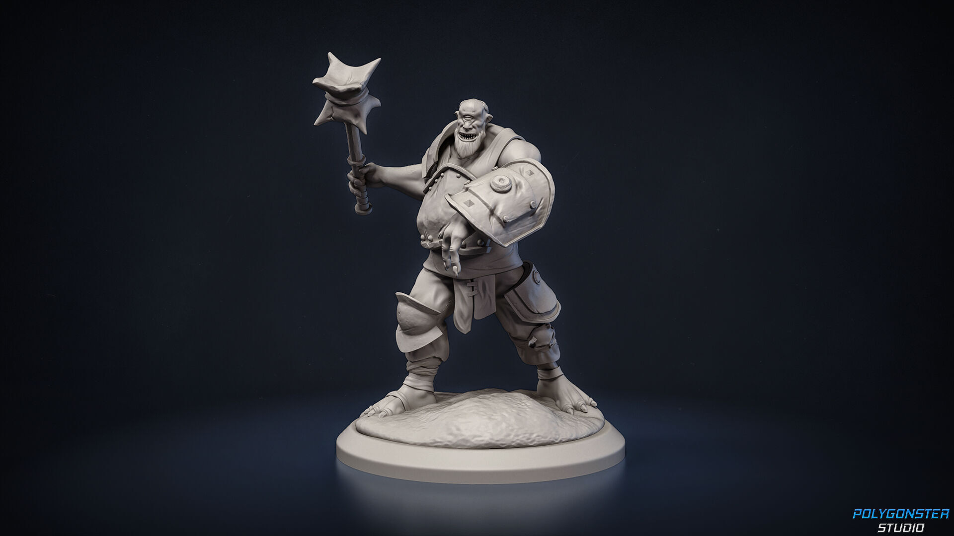 Armored Cyclops 3D model 3D printable | CGTrader