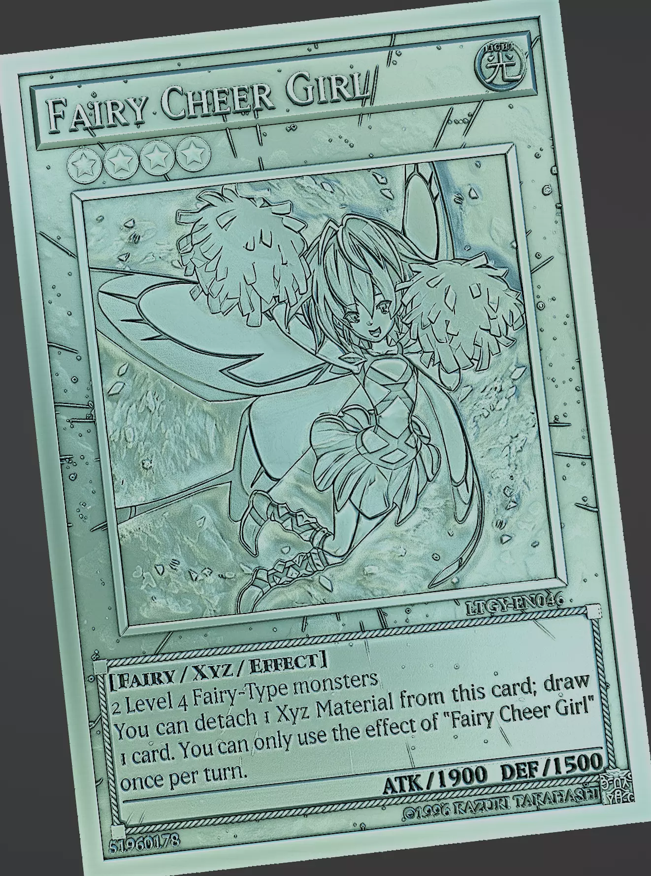 Fairy Cheer Girl - yu-gi-oh free 3D model 3D printable | CGTrader