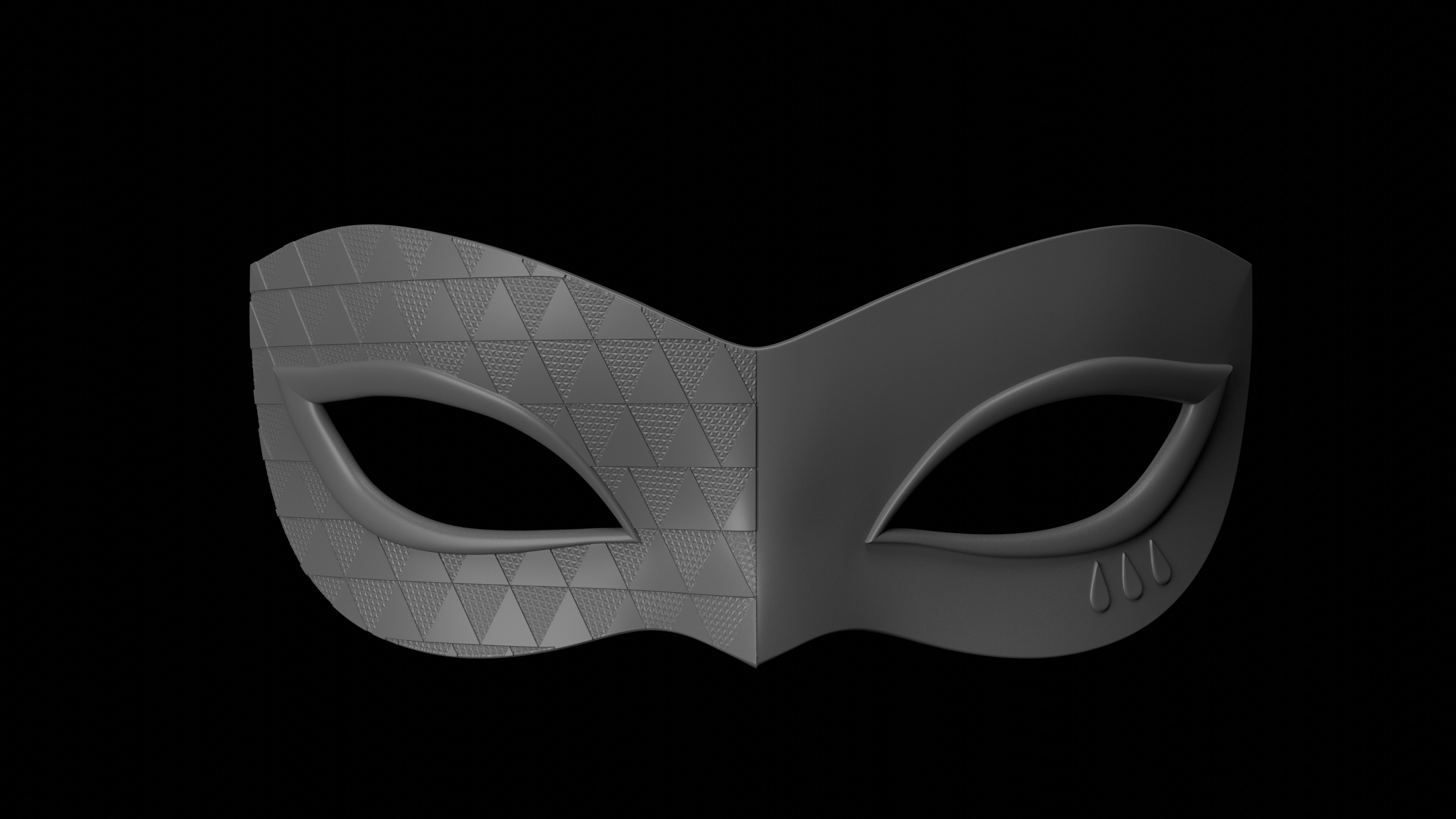 Rover mask cosplay prop - wuthering waves 3D model 3D printable | CGTrader