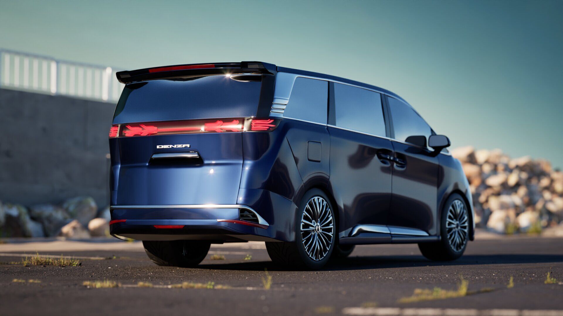 BYD Denza D9 3D model | CGTrader