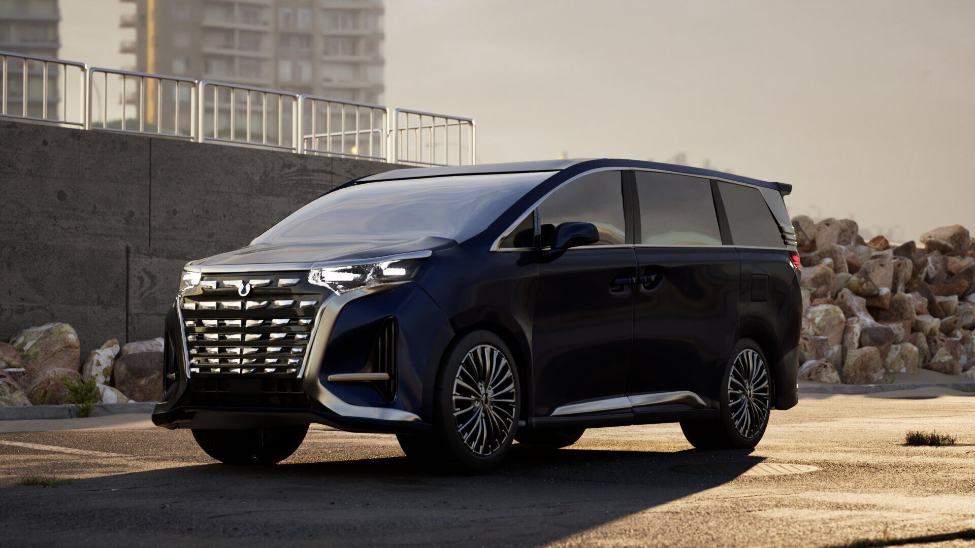 BYD Denza D9 3D model | CGTrader
