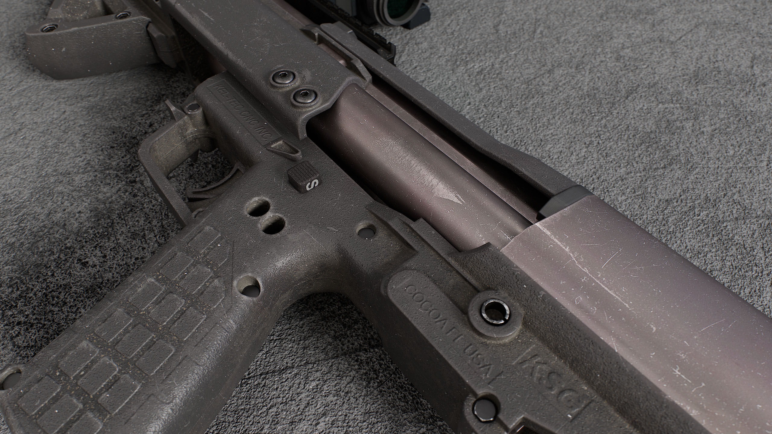 Kel-Tec Shotgun free VR / AR / low-poly 3D model | CGTrader