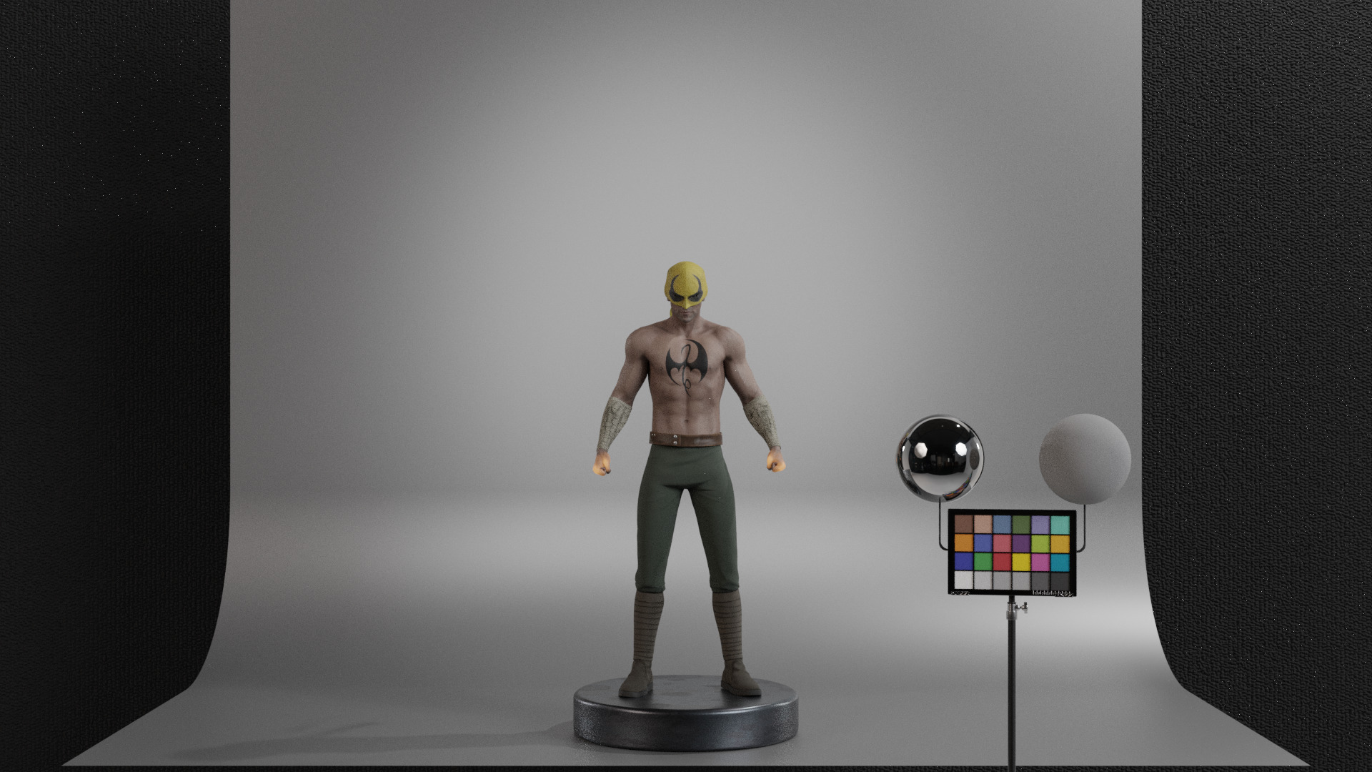 3D model Iron Fist VR / AR / low-poly | CGTrader