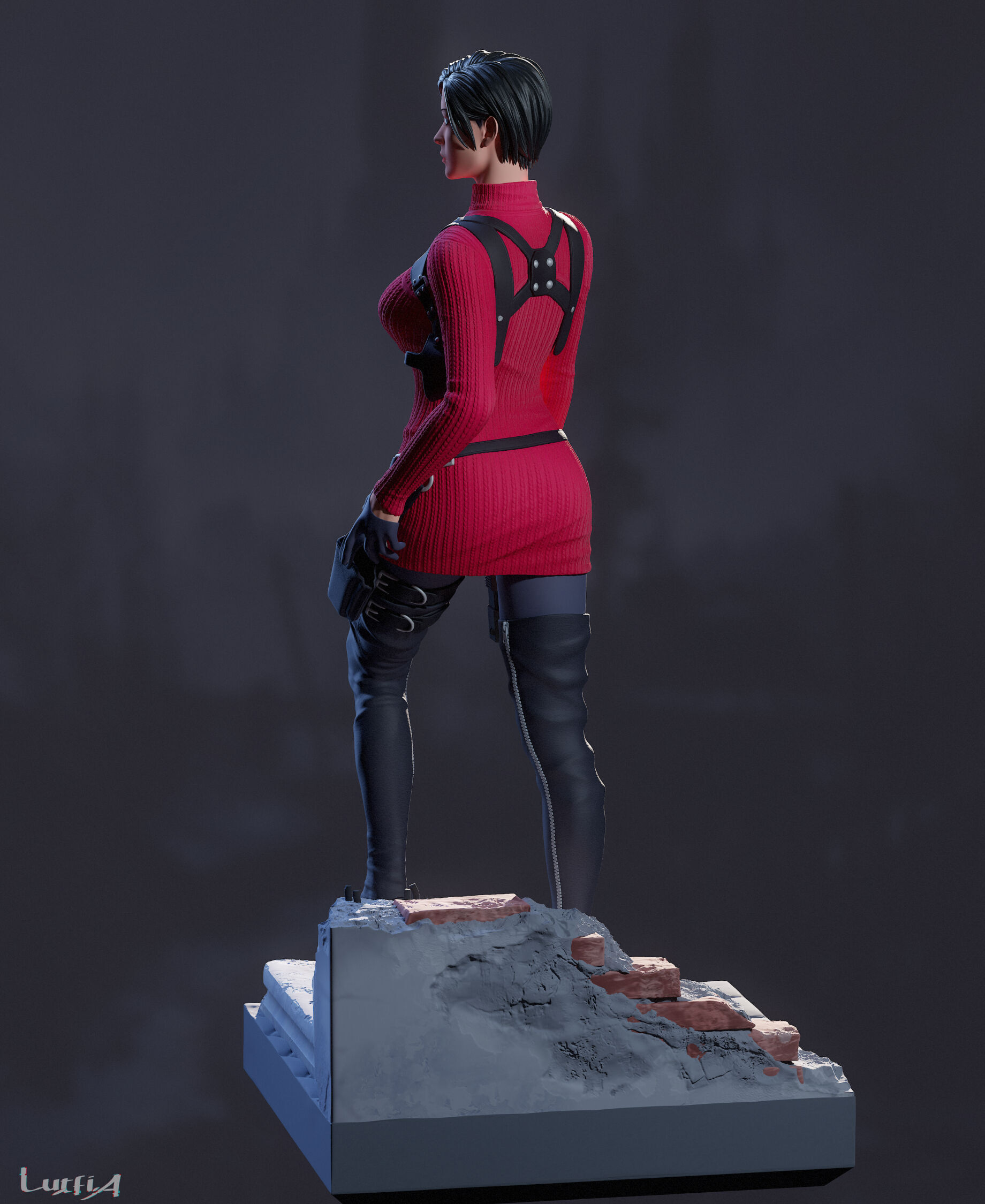 Ada Wong 3D print model 3D model 3D printable | CGTrader