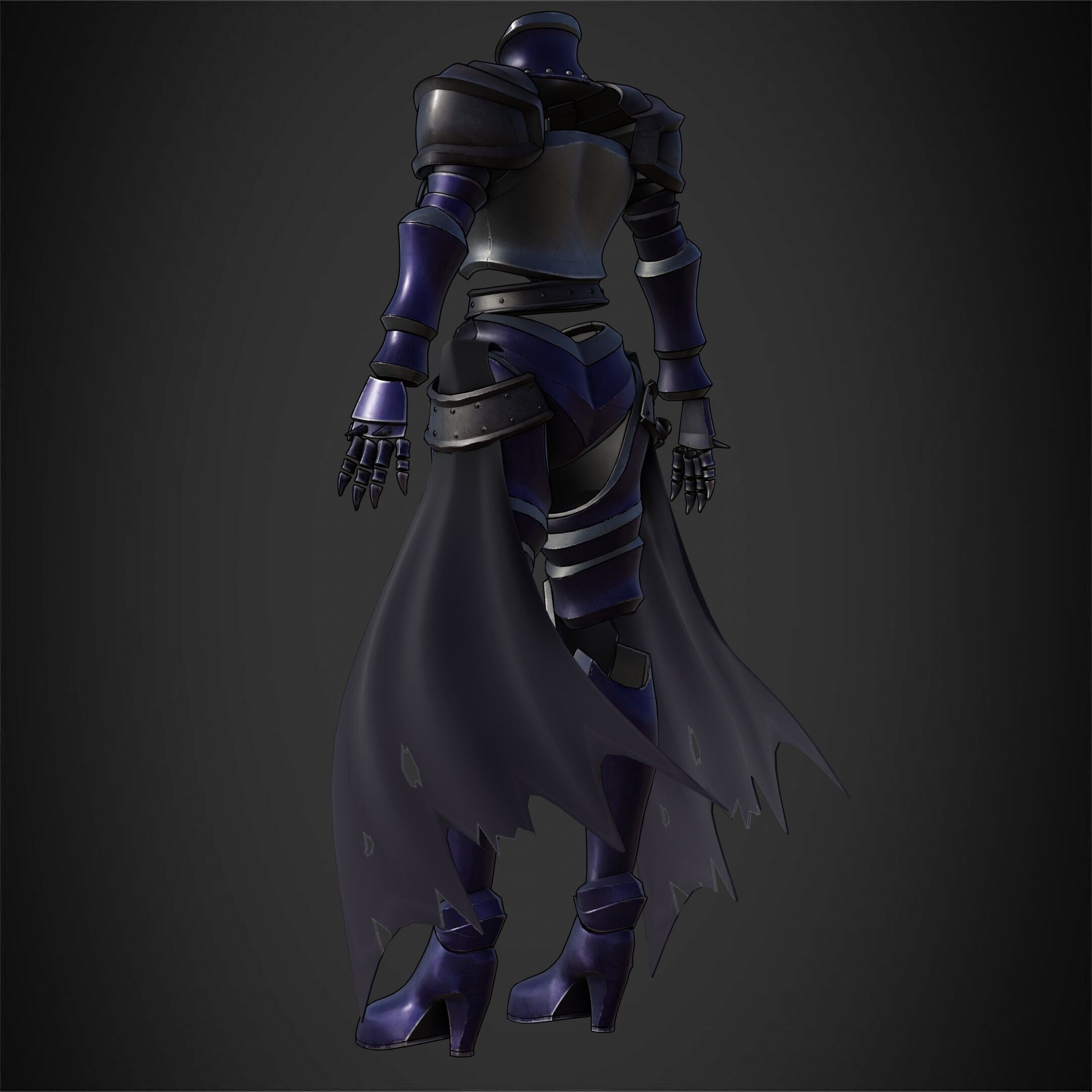 Overlord Albedo Armor for Cosplay 3D model 3D printable | CGTrader