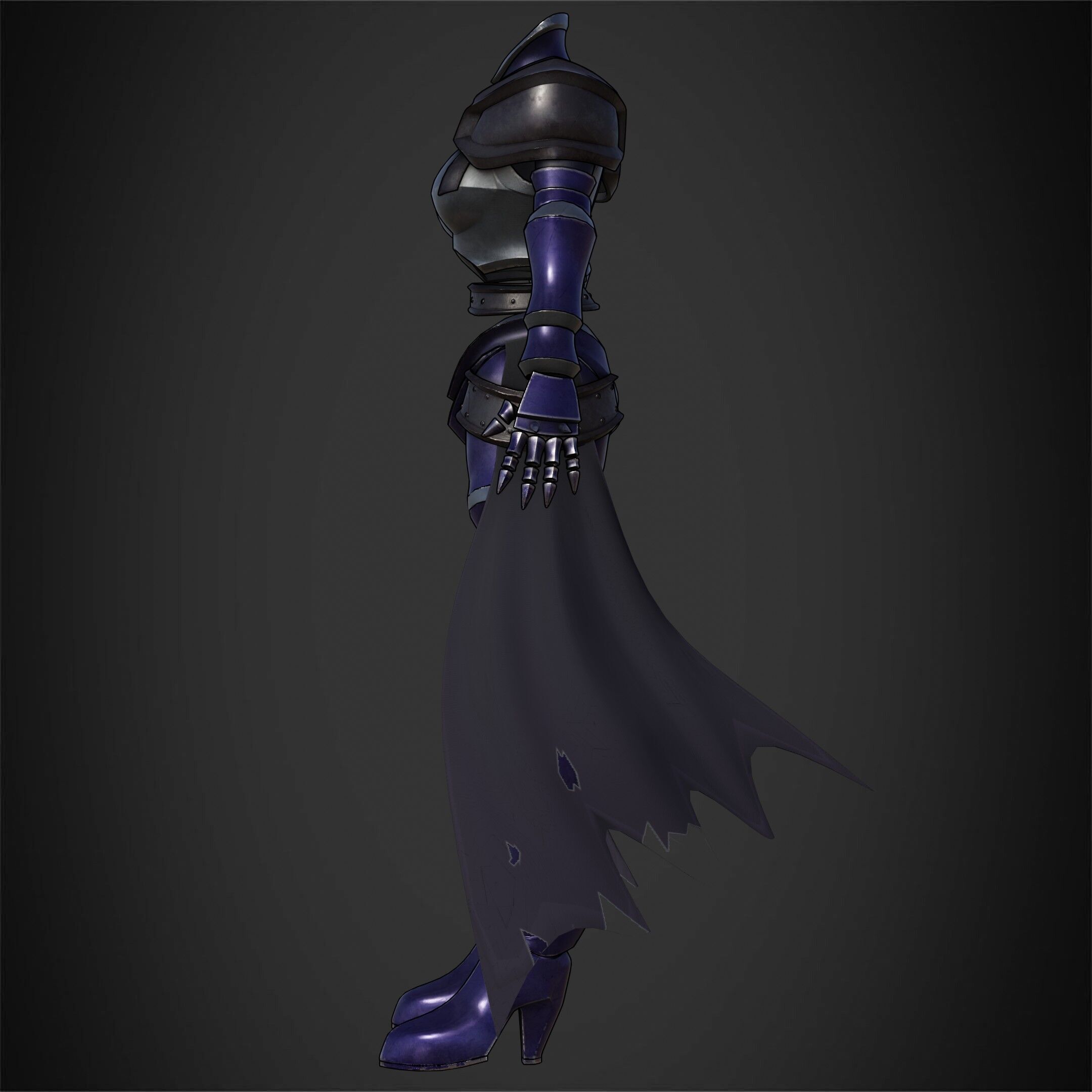 Overlord Albedo Armor for Cosplay 3D model 3D printable | CGTrader