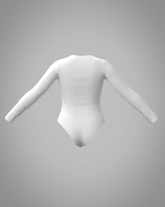Basic Bodysuit free 3D model | CGTrader