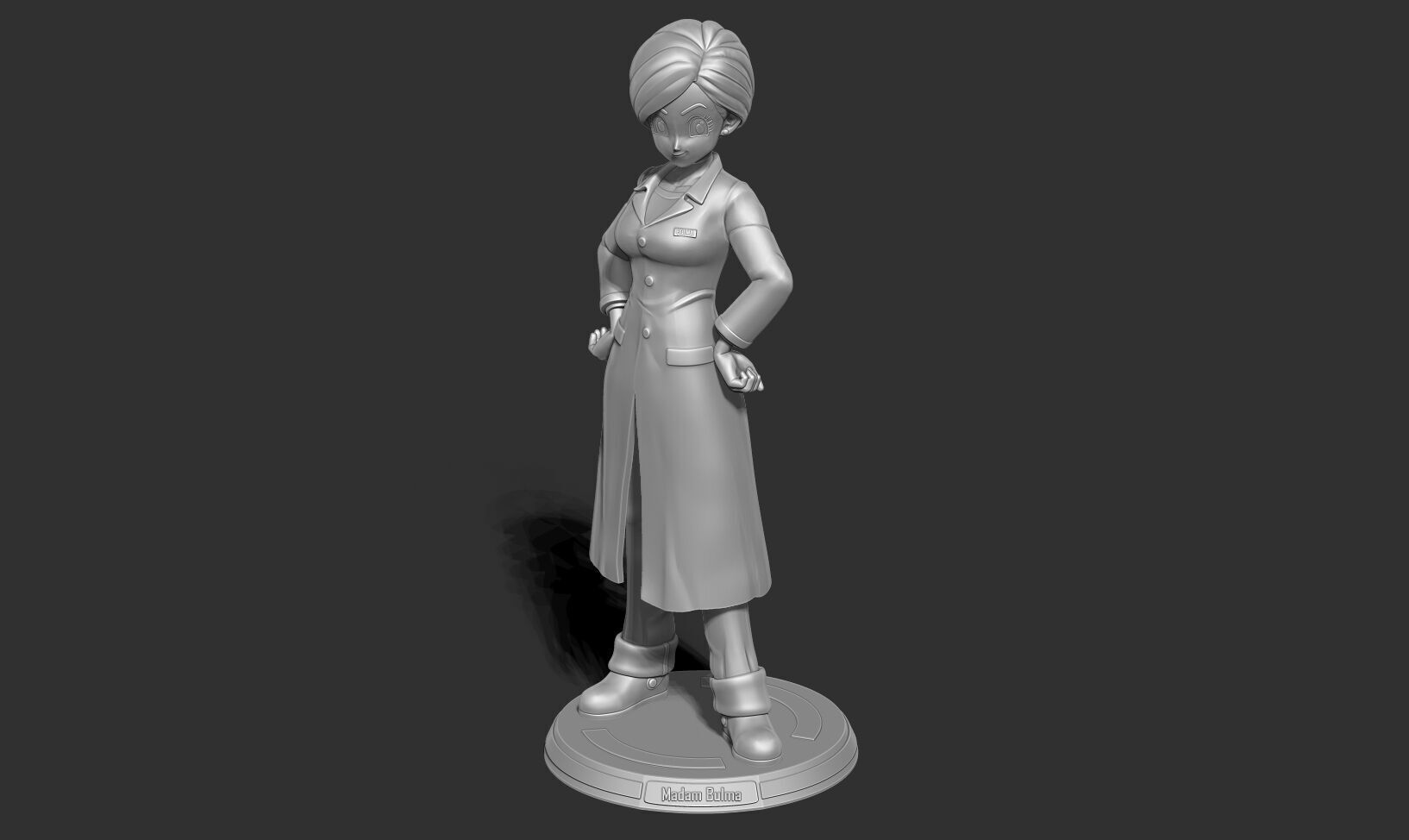 Madam Bulma 3D model 3D printable | CGTrader