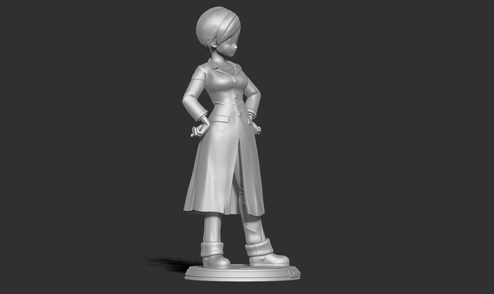 Madam Bulma 3D model 3D printable | CGTrader