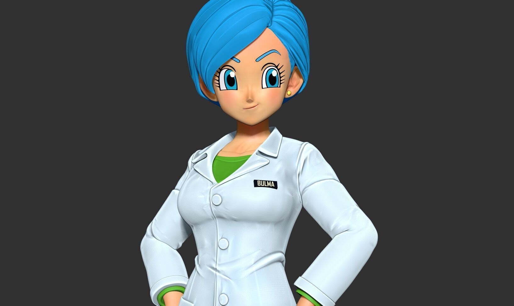 Madam Bulma 3D model 3D printable | CGTrader