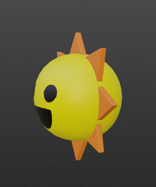 3D model Sprunki 3D Incredibox Mr Sun Low-poly VR / AR / low-poly ...