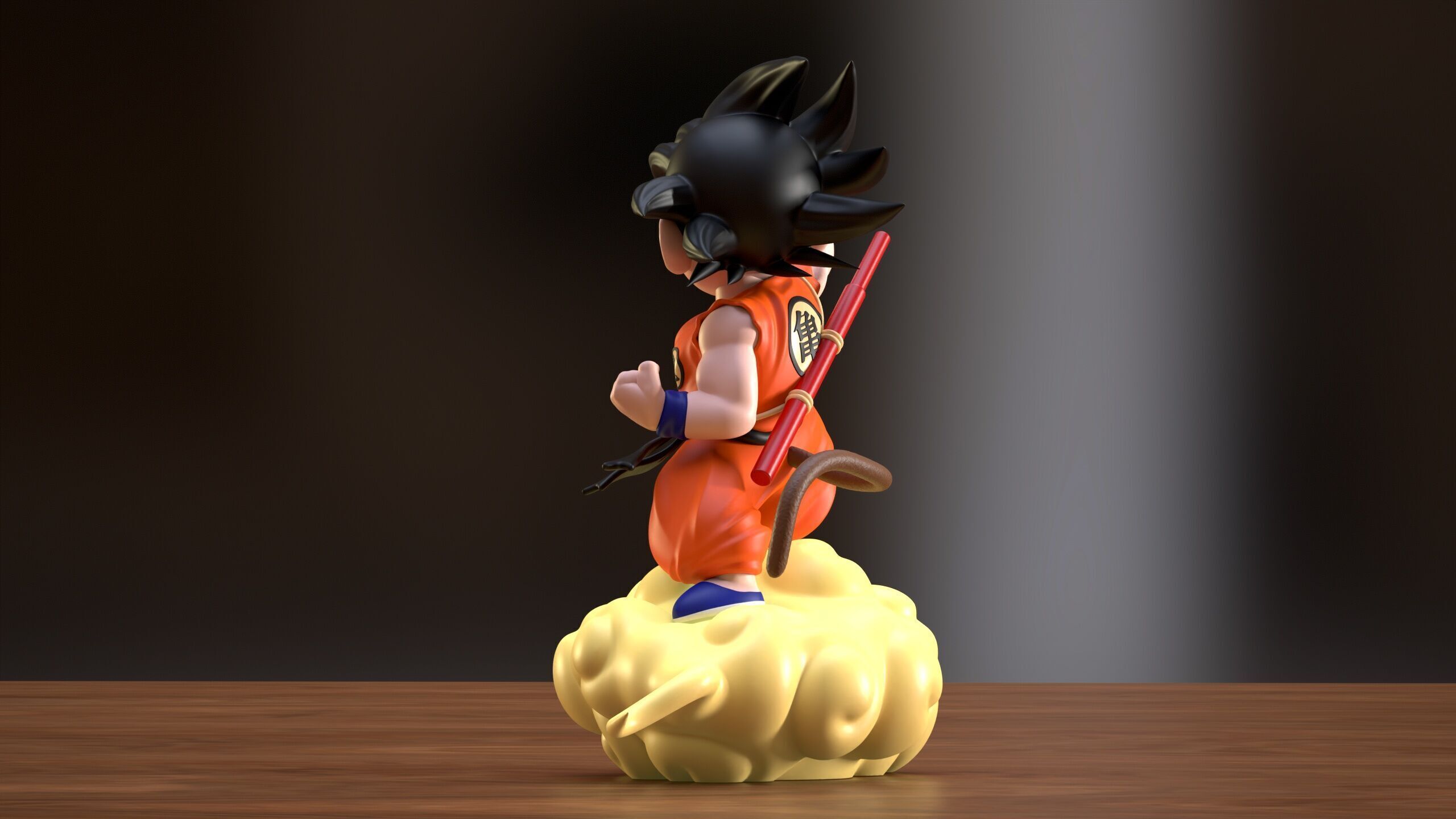 Son Goku from Dragon Ball 3D model 3D printable | CGTrader
