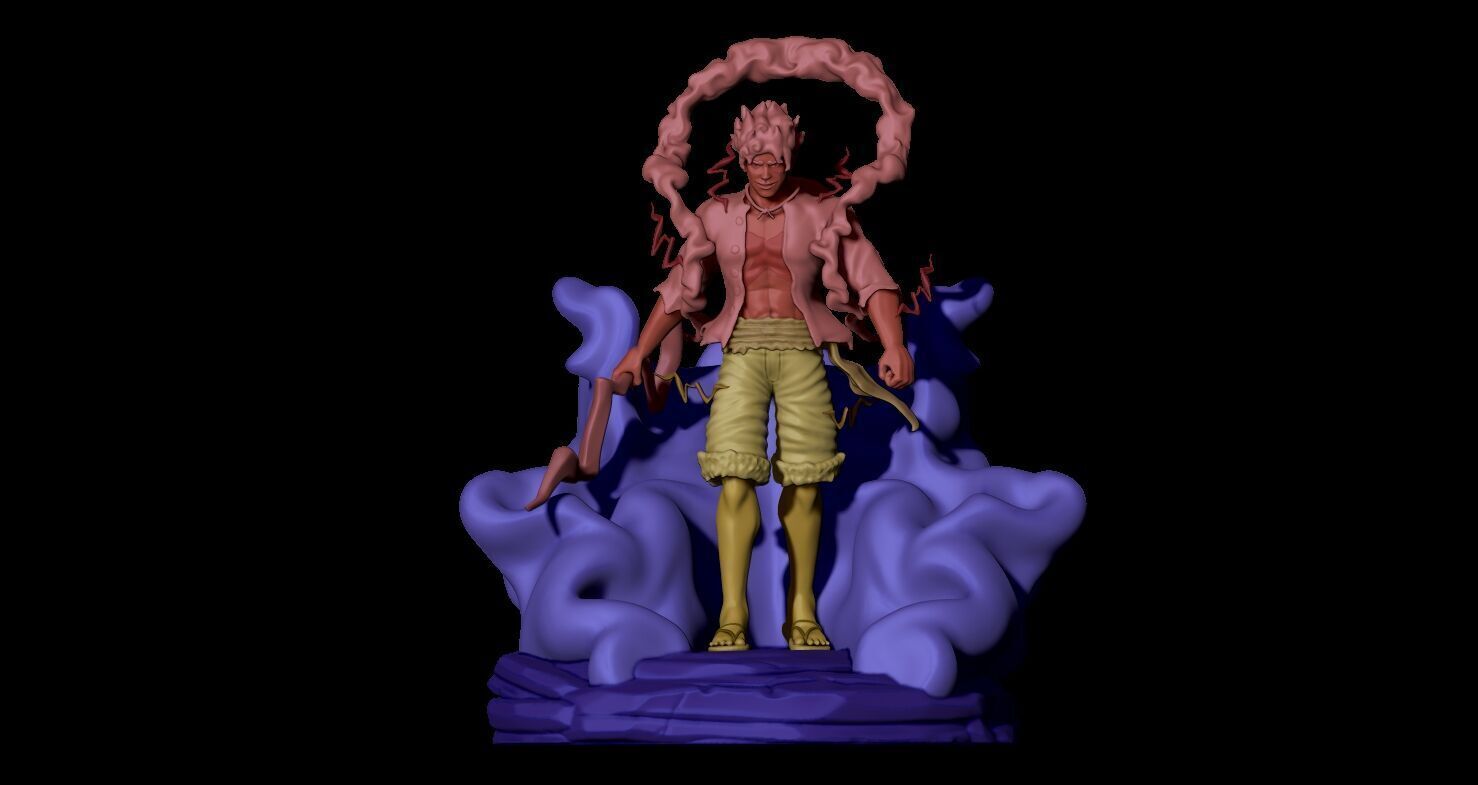 luffy model print 3D model 3D printable | CGTrader