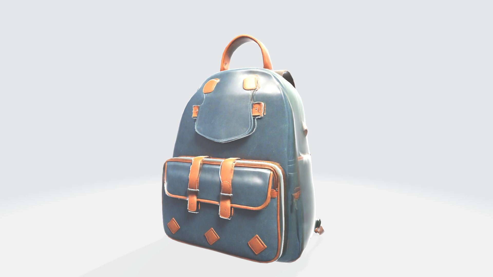 3d Generative School Bag Model Checks School Bag Old School Bag 3D ...