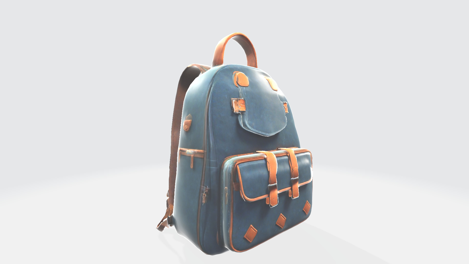 3d Generative School Bag Model Checks School Bag Old School Bag 3D ...
