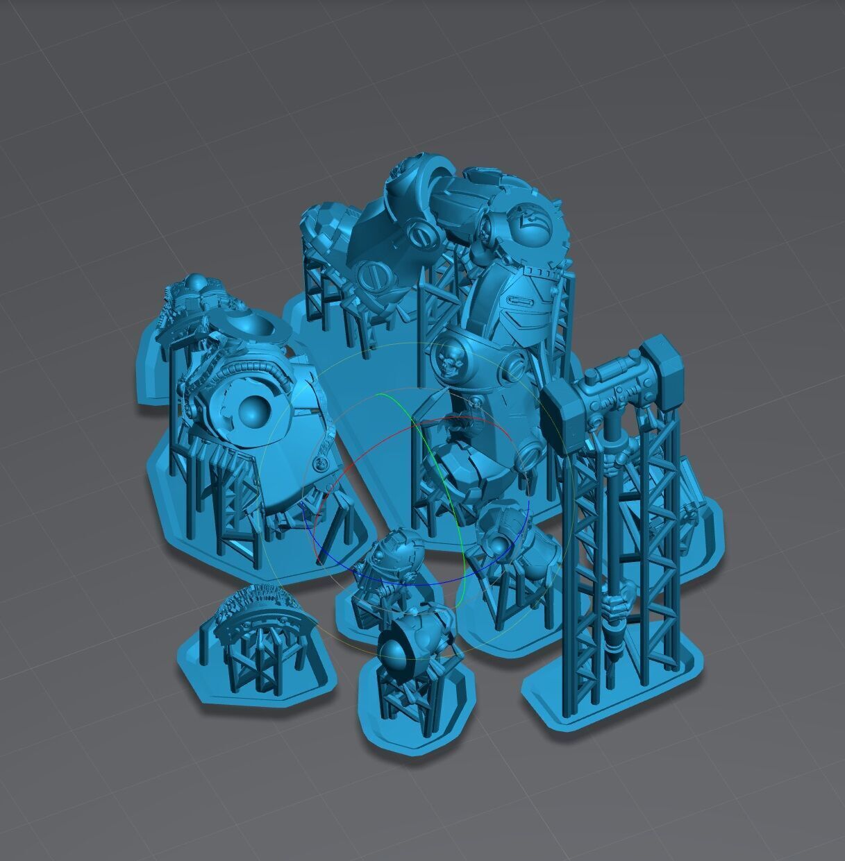 Free Wargaming Miniature STL for 3D Printing free 3D model 3D printable ...