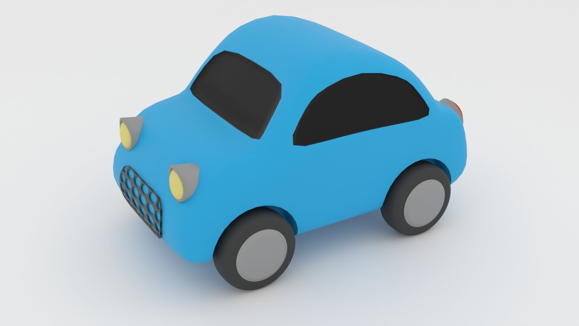 3D model Kids Toy Car Cartoon 3D Model VR / AR / low-poly | CGTrader