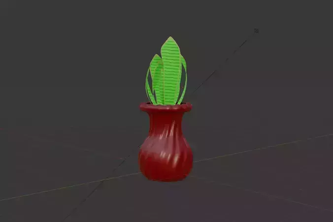 a simple plant free 3D model | CGTrader