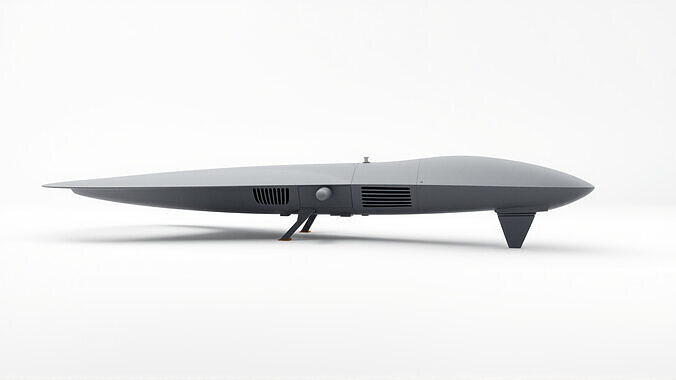 3D model Silent Guardian Drone with Enhanced Visual Sensors VR / AR ...