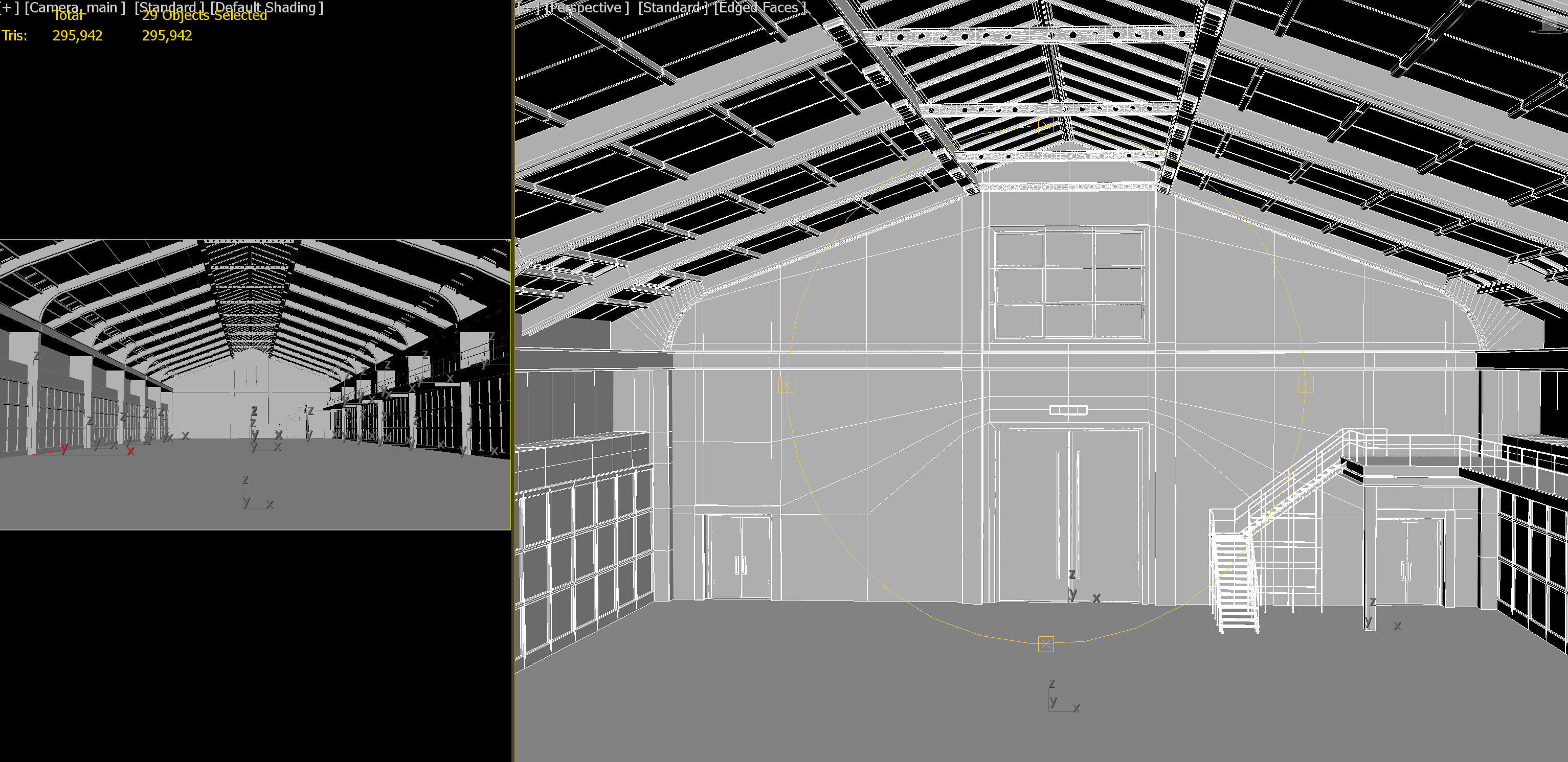 3D model Hangar 02 PBR VR / AR / low-poly | CGTrader