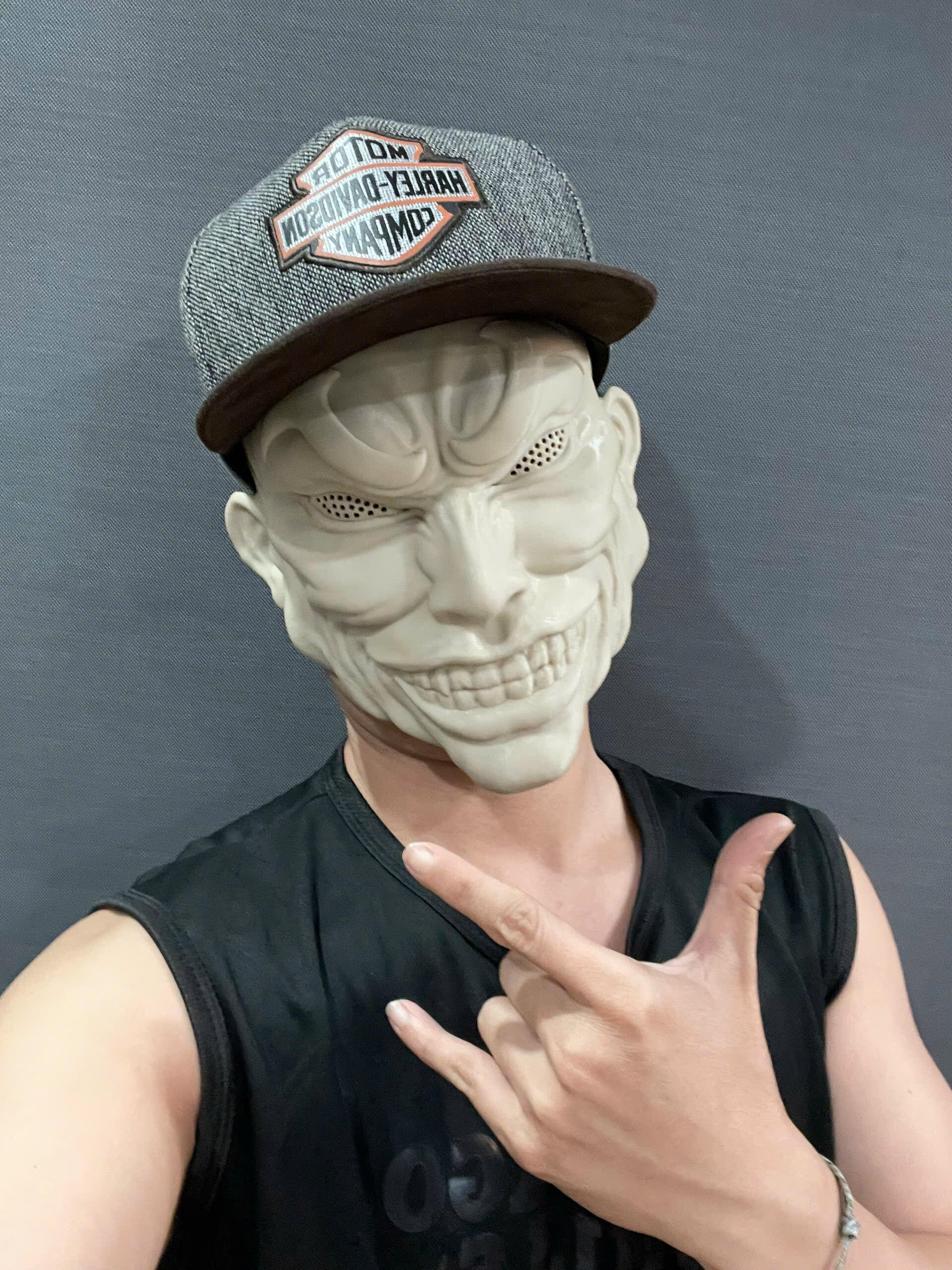 Yujiro Hanma Head Mask - With Hair - Baki Anime Netflix 3D model 3D ...